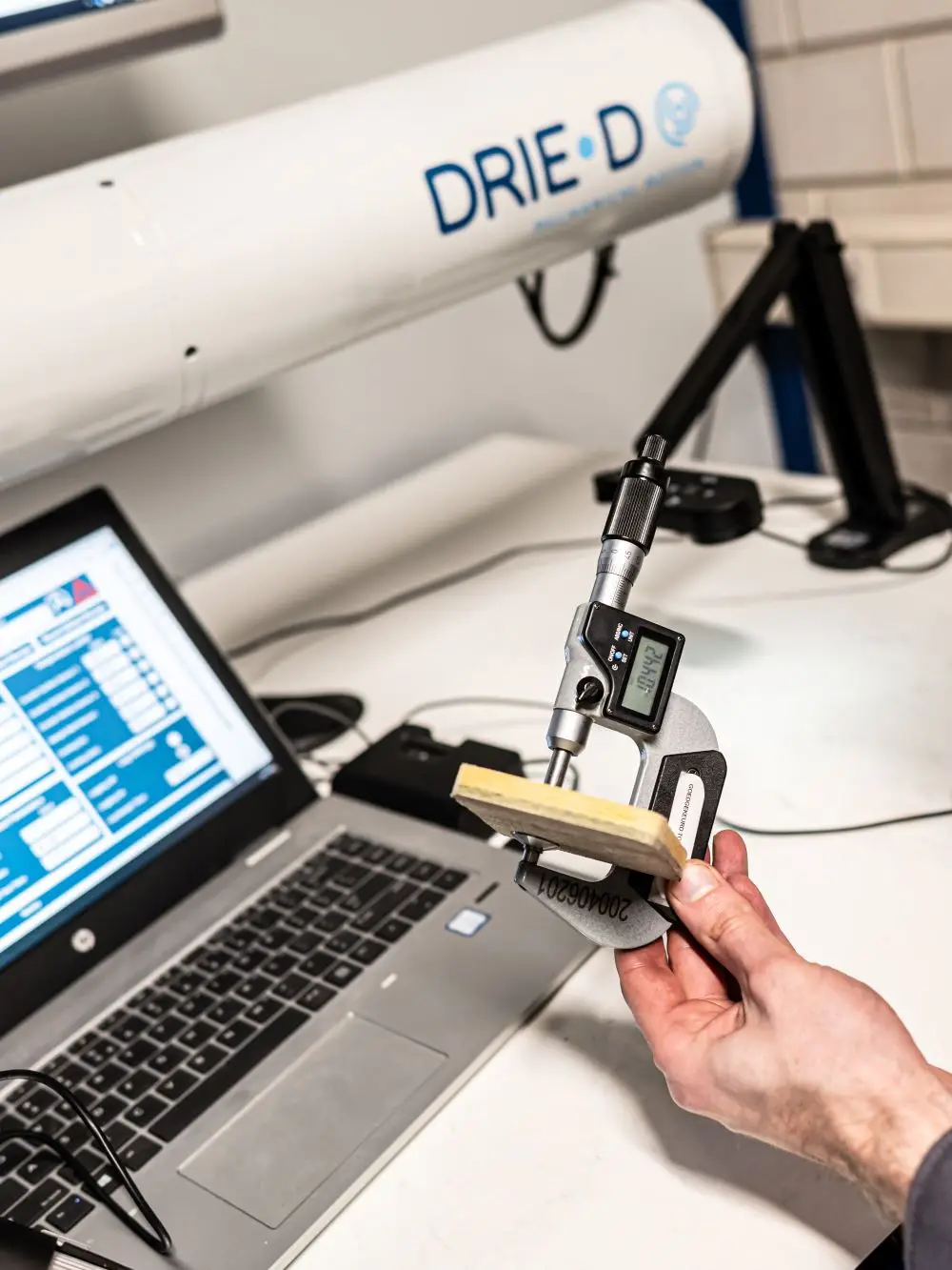 Test facilities for friction testing of material combinations - DRIE-D ...